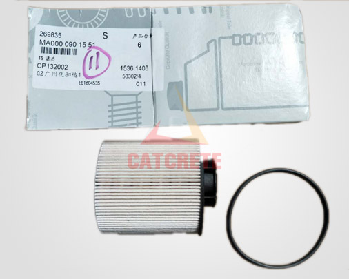 Zoomlion Concrete Mixer Truck Parts Mercedes Benz Filter Element ...